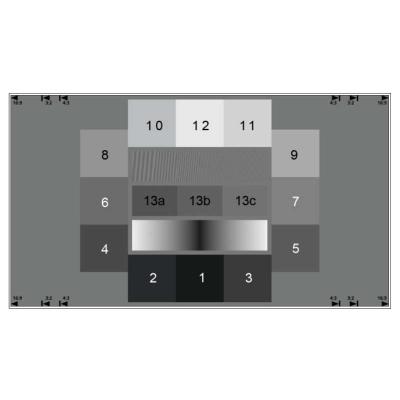 Cina Grafico di risoluzione della macchina fotografica digitale di Sineimage ISO-15739, grafico di prova di rumore della macchina fotografica YE0219 in vendita