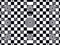 China SineImage YE006 Chessboard Test Chart Reflectance For Checking Geometry / Resolution for sale