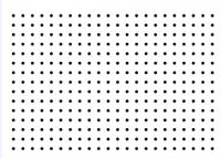 China Dot Pattern Resolution Test Chart Sineimage YE0262 For Testing Chromatic Aberration for sale