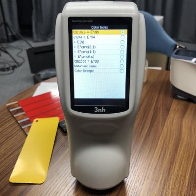 Cina Spettrofotometro tenuto in mano BYK 6801 di colore 3nh di NS 800 per controllare valore di delta E in vendita