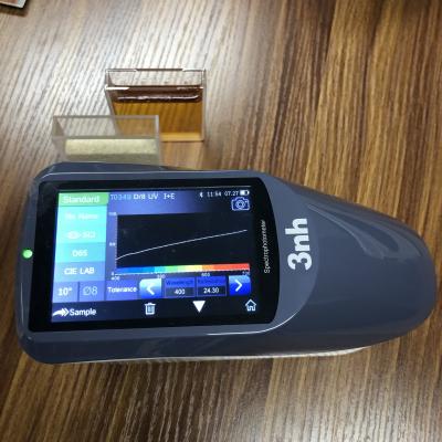 中国 CIEの実験室3nhの分光光度計の測色計、4mmの開きYS3020が付いている色の相違のメートル 販売のため