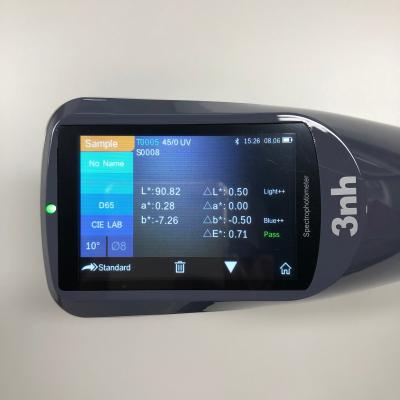 China Één Opening 45/0 de Draagbare UV Lichtbron van de Kleurenspectrofotometer YS4510 voor Autoverf Te koop