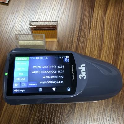 Cina Apertura dello spettrofotometro 8mm di colore del portatile di YS 3010 ai campioni di plastica di colore di Messure in vendita