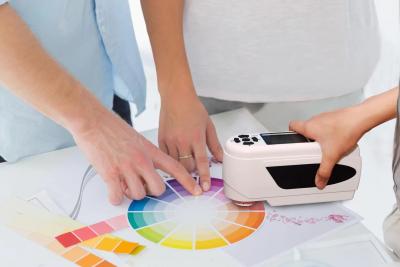Cina Apertura automatica portatile di calibratura 4/8mm degli strumenti di misura di colore del tester di intensità NH310 in vendita