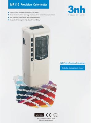 Cina 3nh prova portatile di colore di precisione del colorimetro NR110 per la laccatura dell'inchiostro in vendita