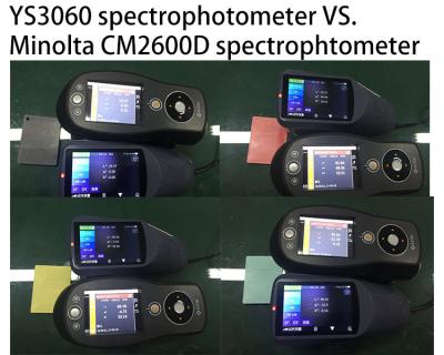 Cina Spettrofotometro portatile di colore YS3060 a colore della pelle umano di Comapre con il pigmento in vendita
