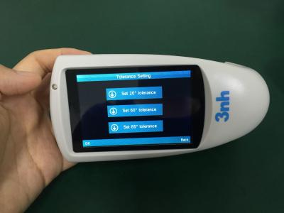China TFT 3,5“ Multihoek polijst Materiaal NHG268 van de Meter het Draagbare Glanzende Test om Byk te vervangen polijst Meter Te koop