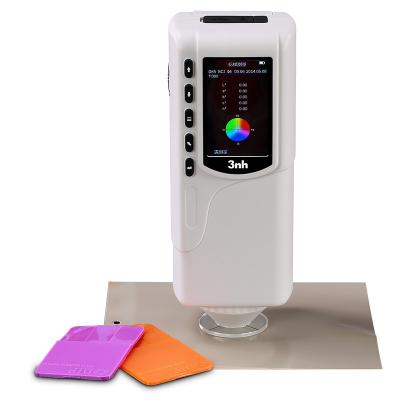 Cina Mater tenuto in mano di intensità del colorimetro NR60CP di colore 3nh di Pantone con il software del PC in vendita