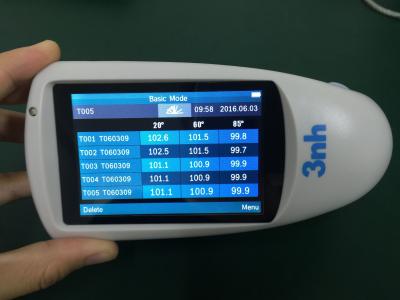 China 0-1000gu digitaal polijst Meter HG268 van de Graadusb van 3nh 20 60 85 Gegevenshaven met PC-Software Te koop