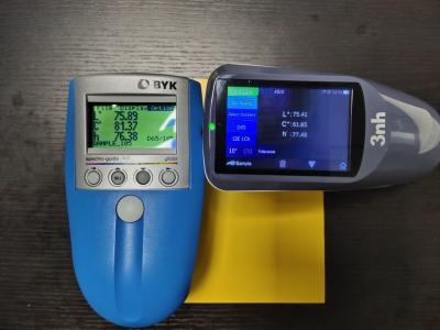 中国 BYK 6801の45測色計を取り替える小さい開き2mmの3nh分光光度計のポータブル 販売のため