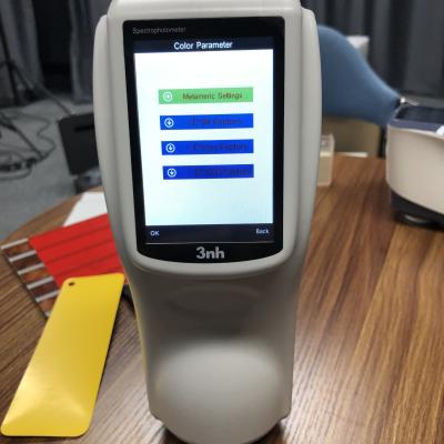 China Draagbaar Kleur de Kleur van de Aanpassingsspectrofotometer 3nh Ns810 D/8 NS810 het Testen Instrument Te koop