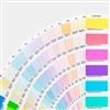 China Met een laag bedekte de Brugreeks van de grafiekkleur/de Niet beklede Steunkleuren GG1504A van Kaartpantone Te koop