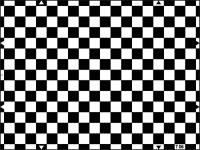 China Checkerboard Distortion Resolution Test Chart Sineimage YE006 For Checking Geometry for sale