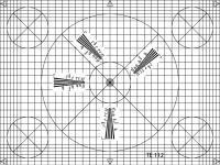 China Sineimage YE0112 Grid Registration Camera Test Chart Equiped With Light Box for sale