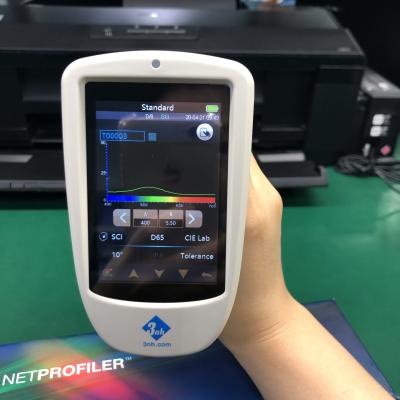 Китай Испытательное оборудование цвета спектрофотометра д/8° 3НХ ТС7700 цвета краски автомобиля Хандхэльд продается