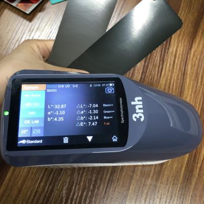 中国 CU色カードはソフトウェアYS3060ペンキの一致の分光光度計を評価します 販売のため