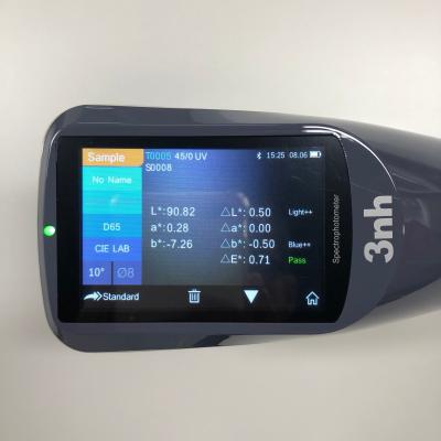 Cina 45/0 di spettrofotometro portatile dell'apertura della geometria 3nh YS4560 8mm in vendita