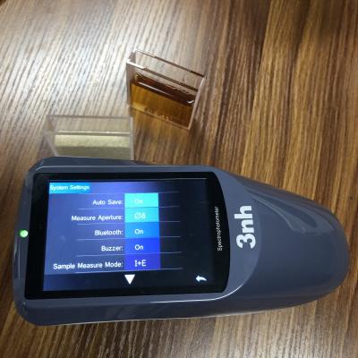 中国 Xrite CI64uv色テスト分光光度計400-700nm 3nh YS3060 販売のため