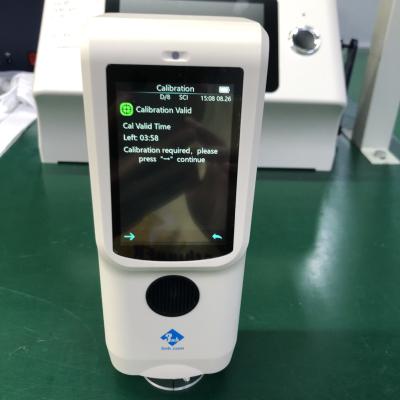 Cina analizzatore 700nm dello spettro di colori di 3nh TS7020 Spectrophotocolorimeter per la pittura dell'automobile in vendita