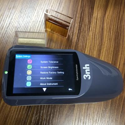 中国 1*3mmの開きD/8°のトマトのりの分光光度計3nh YS3020 販売のため