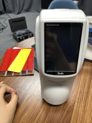China De amorfe van de de Colorimeterspectrofotometer NS810 van Polyesterkorrels Hoge Precisie Te koop