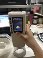 China CIE LAB Chroma Meter Silk NR100 Color Testing Machine for sale