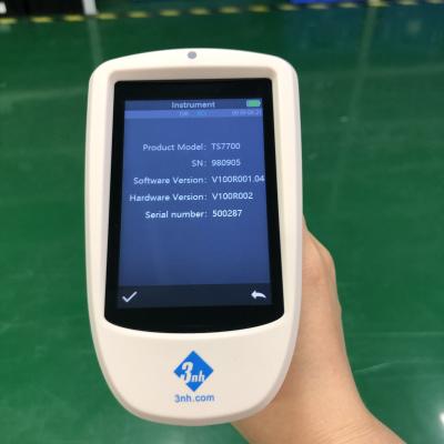 Cina spettrofotometro RoHS di colore del tessuto di 3nh TS7600 con il software di Pantone in vendita