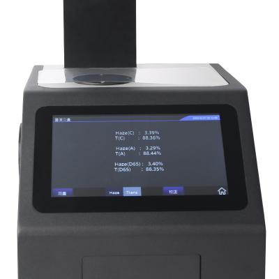 Cina Metro trasparente standard di trasmissione della luce di vetro del film plastico di YH1100 Haze Meter ASTM in vendita