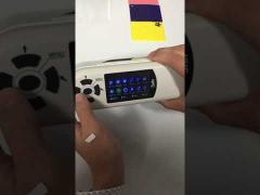 3nh NH310 Portable Colorimeter 8/d 8mm & 4mm aperture Color Meter For Bar / Liquid Soap