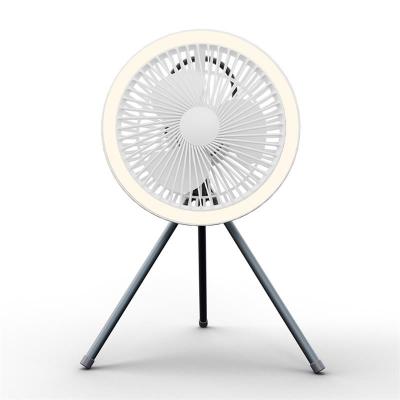 China Luchtkoeling Draagbare het Kamperen Ventilator met Ring Light 1000-1500 t/min Te koop