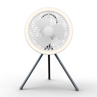 China Outdoor RV Camping Fan DC 5V / 2A 12W Push Button Control for sale