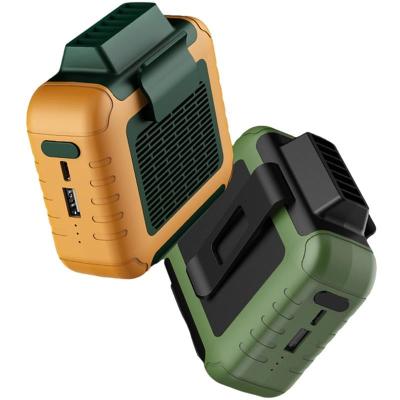 Cina Alloggio a pile all'aperto dell'ABS TPU di Mini Waist Fan 6000mah in vendita