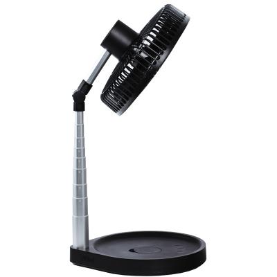 China Ventilador Desktop de dobramento telescópico portátil USB do fã recarregável à venda