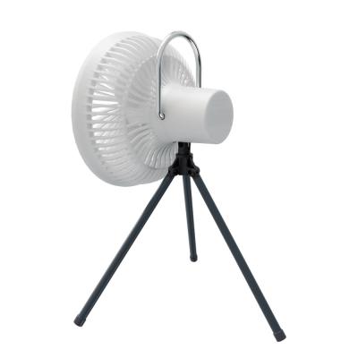 Cina ventilatore da soffitto ricaricabile Mini Tripod Portable Fan multifunzionale di 7800mAh LED in vendita