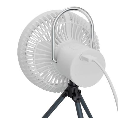 Cina Potere regolabile del treppiede del fan all'aperto bianco del piedistallo con la luce notturna del LED in vendita
