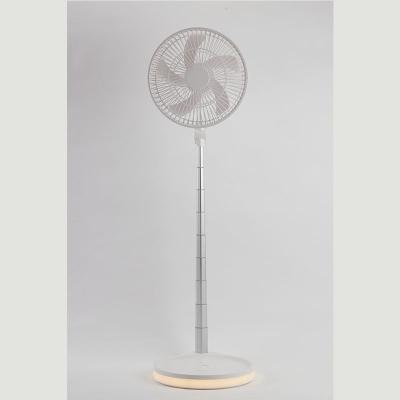 China fan recargable plegable retractable portátil de la luz USB de la noche de la fan 10000mAh en venta