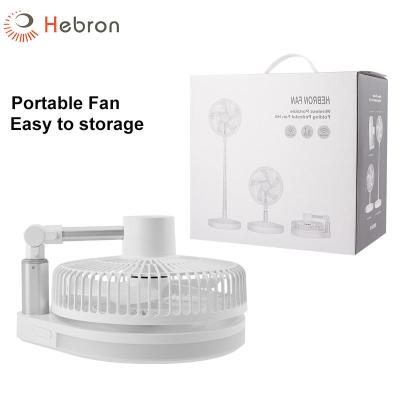 China Vertikale tragbare faltende große Kapazitäts-Fernbedienung des Fan-10000mAh setzte Zeit fest zu verkaufen