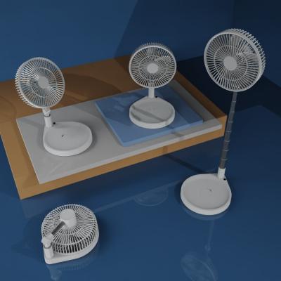 Китай Размер створки вентилятора 160*301*260mm управлением RF перезаряжаемые Handheld складной портативный продается