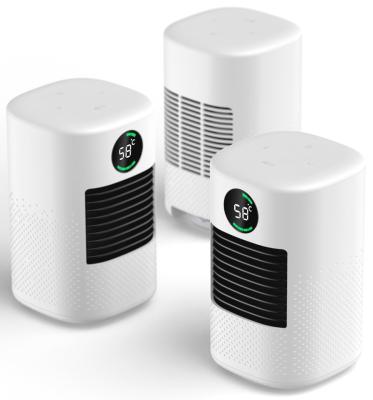 China Calentador de ventilador eléctrico USB de escritorio ajustable con elemento calefactor de cerámica PTC en venta