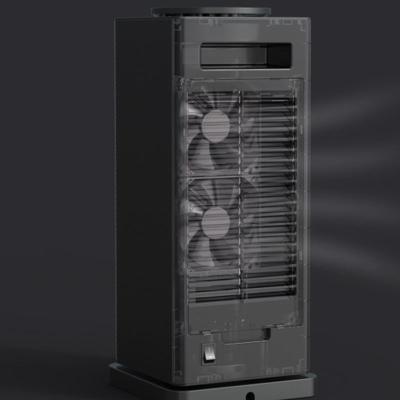 China Calentador de ventilador oscilante de cerámica de escritorio o de piso 3 segundos de calentamiento rápido en venta