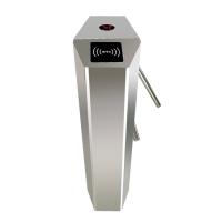 China Construction Site Tripod Turnstile Card Reader 3 Arm Bi Directional Access for sale