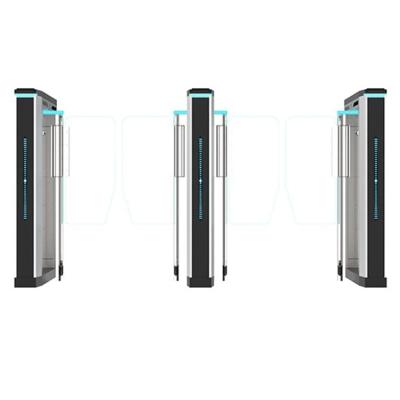 China SUS304 Slim Speed Gate Turnstile Entry System 40p/m-60p/m with Buzzer Alarm for sale