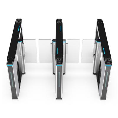 China SUS304 Slim Speed Gate Turnstile Entry System 40p/m-60p/m with Buzzer Alarm for sale