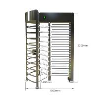 China Construction Site Security Turnstiles , Custom Full Body Turnstile ISO Approved for sale