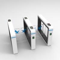 China Durable Sliding Barrier Gate Access Control SPCC Electric Turnstiles for sale