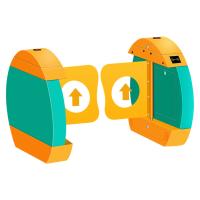 China Security Kindergarten Swing Barrier Access Control Turnstile Gate for sale