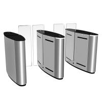 China Automatic Sliding Gate Turnstile , Touchless Turnstile Facial Recognition for sale