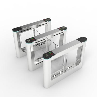 China Turnstile van de Toegangsbeheerschommeling Barrière Compatibel met Duwontspanner Te koop
