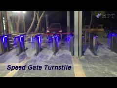 Entry Control Speed Gate Turnstile 60 p/m For Inddoor / Outdoor