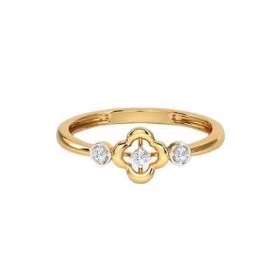 Cina Anelli per Unisex 925 Sterling Silver Triad Clover Ring su Brazilian Ring Band Gioielli in vendita